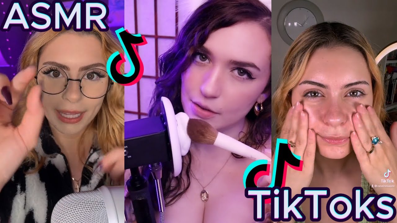 ASMR TikToks 🍀 TIKTOK Compilation 🌱 Part 9🌵 - YouTube