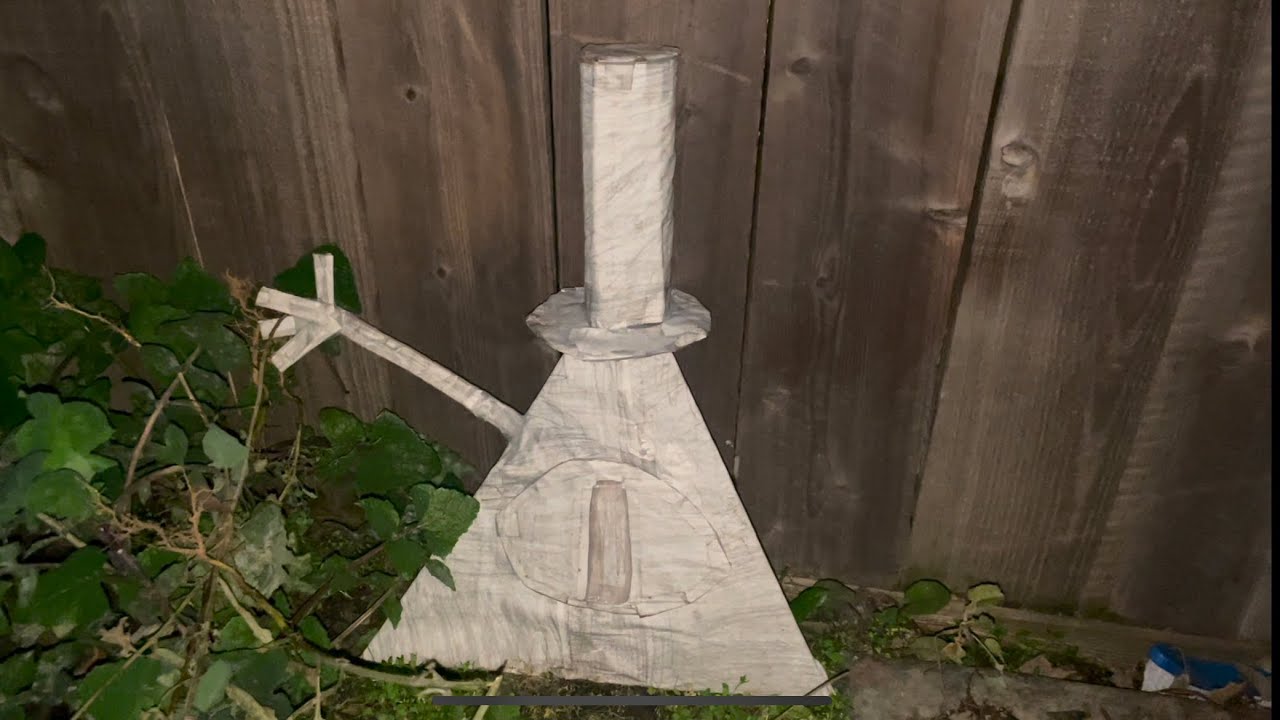 Bill Cipher Statue Restoration - YouTube