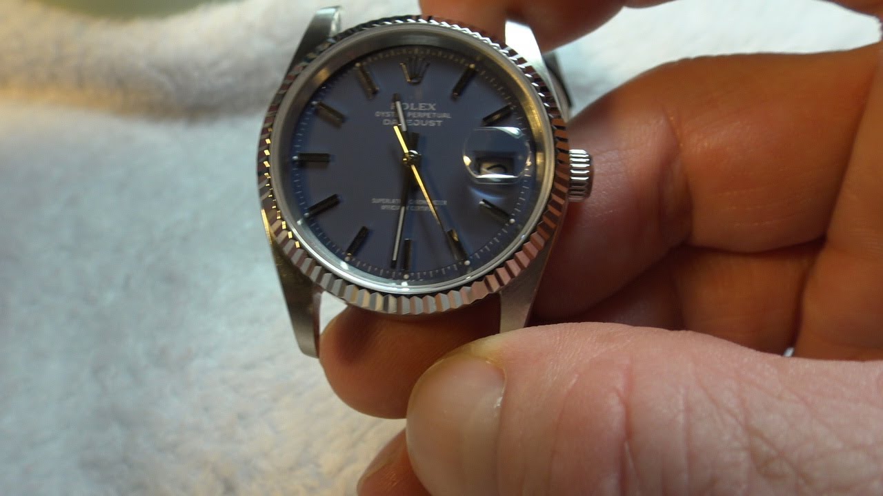 Fake Rolex DateJust. Saving The Worst One I've Ever Had To Do. By Brian ...