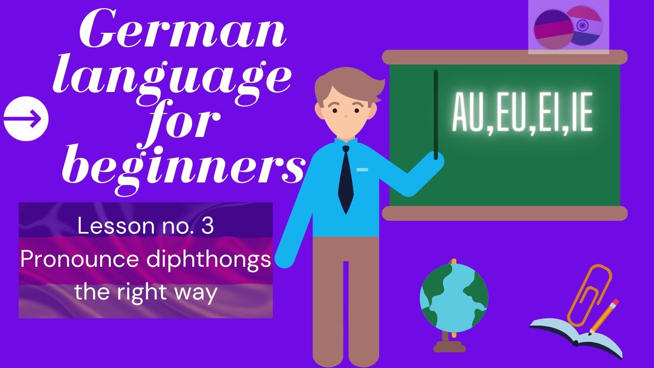 German Language for beginners A1 Lesson 3 - How to pronounce german ...