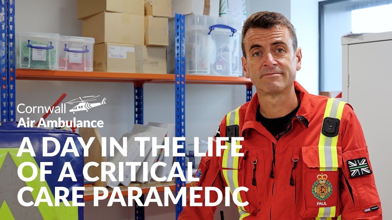 A Day in the Life of a Critical Care Paramedic at Cornwall Air ...
