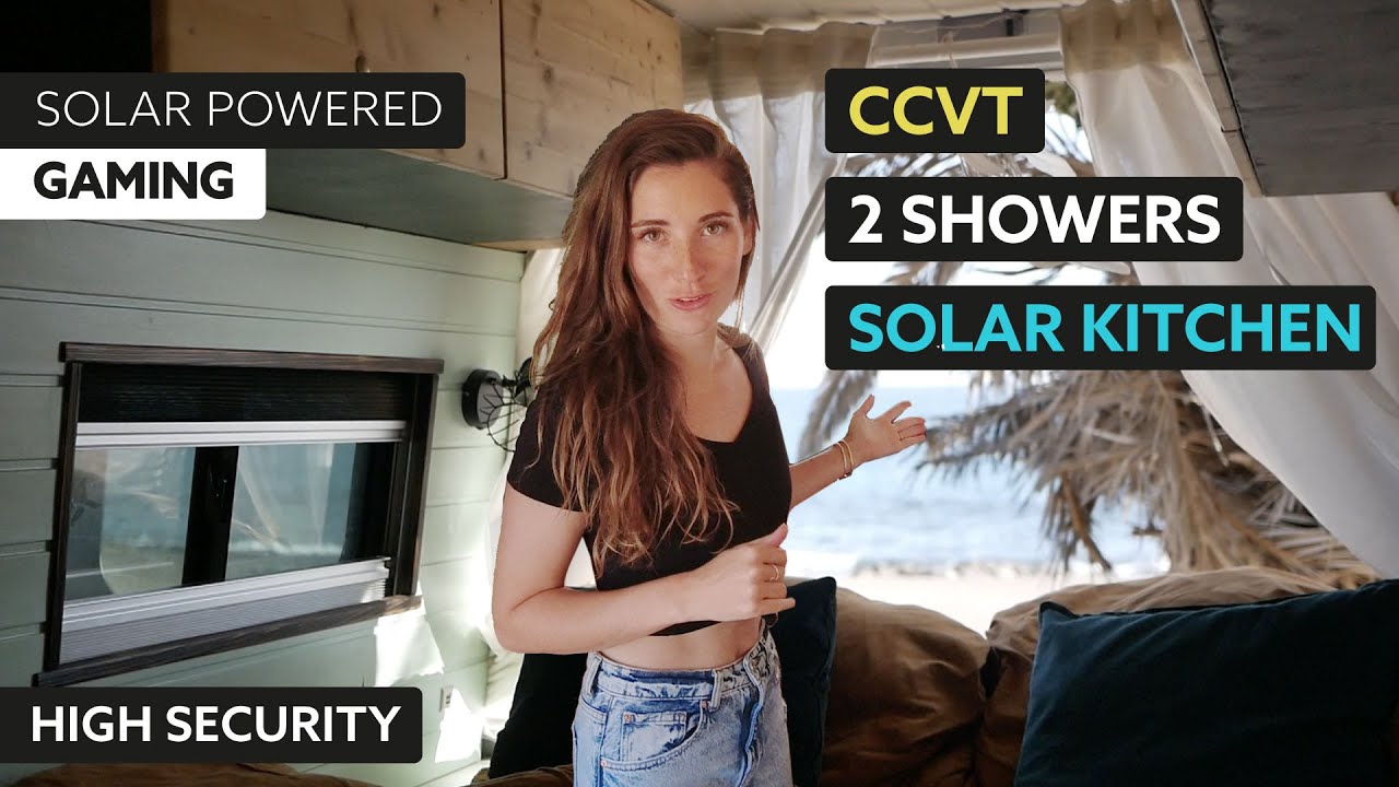 GAMER’S DREAM VAN CONVERSION | Impressive campervan w/ advanced CCTV ...