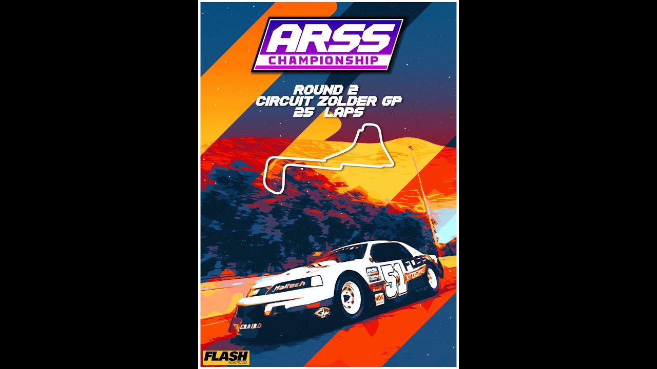 ARSS Round #2 | Zolder GP | iRacing - YouTube