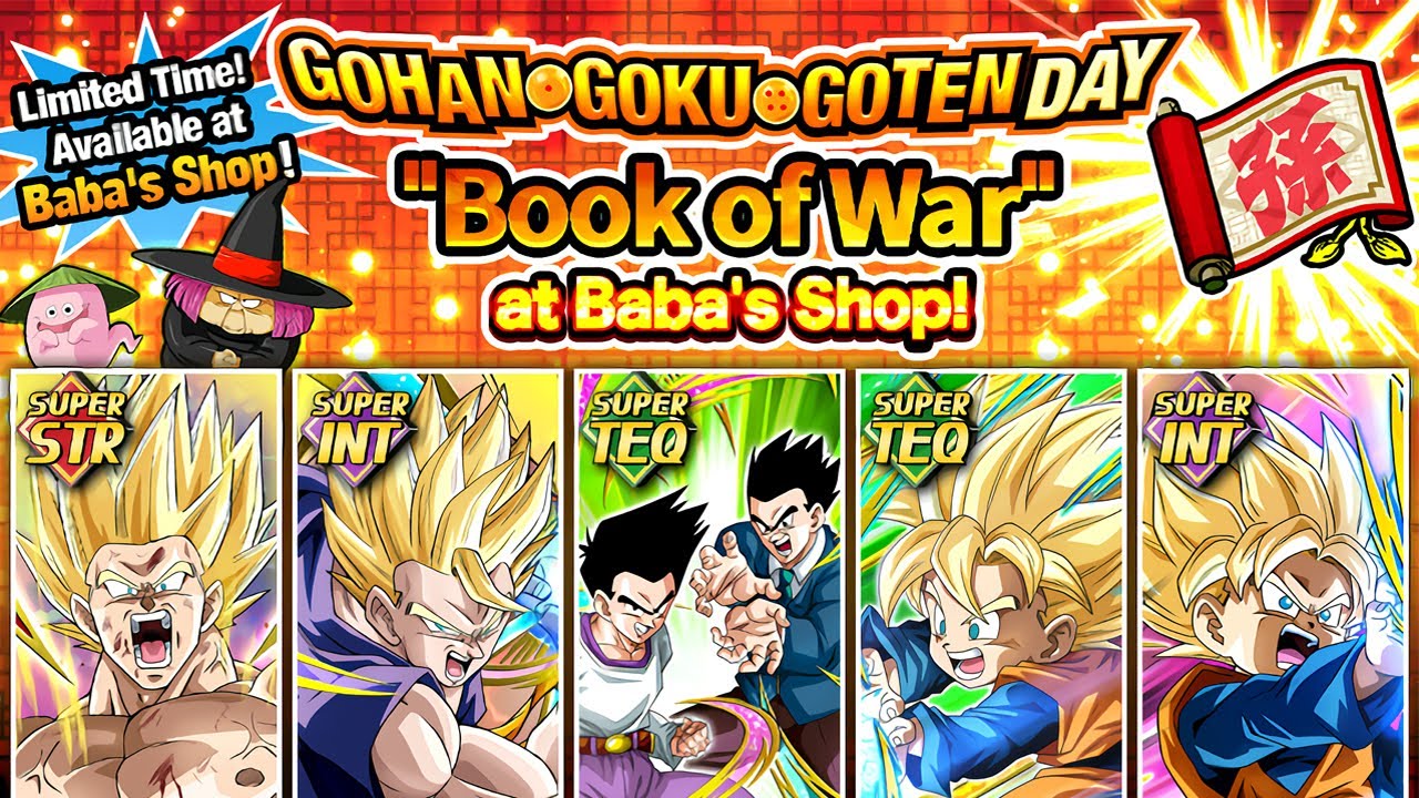 WHO TO PICK WITH THE GOKU DAY BOOK OF WAR? + GOKU DAY CELEBRATION ...