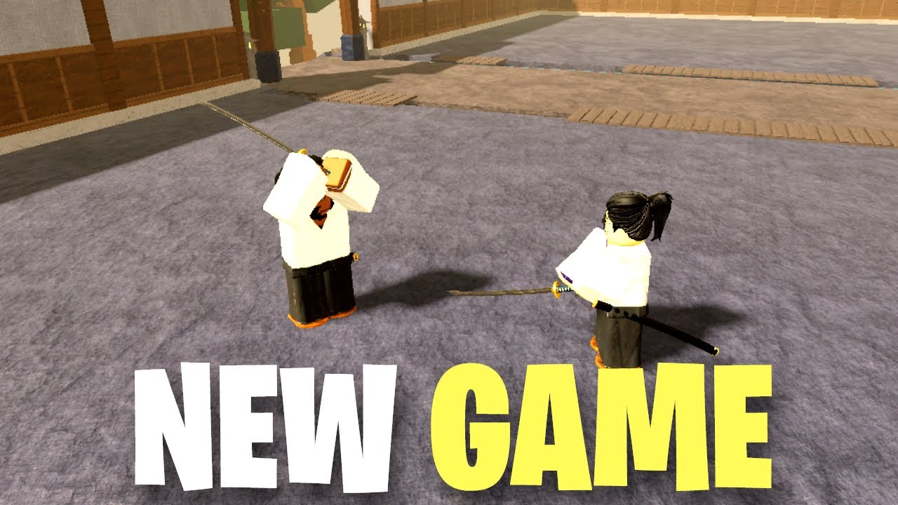 The NEW Roblox SAMURAI Game... - YouTube