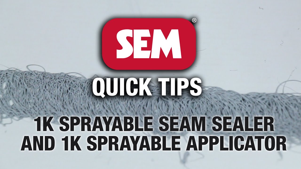 SEM Quick Tip: Cheater Valve with 1K Sprayable Applicator - YouTube