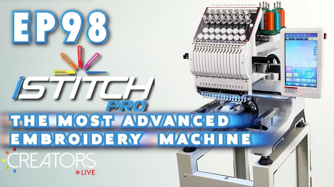 Get Ahead of the Game with the i-Stitch - The Most Advanced Embroidery ...