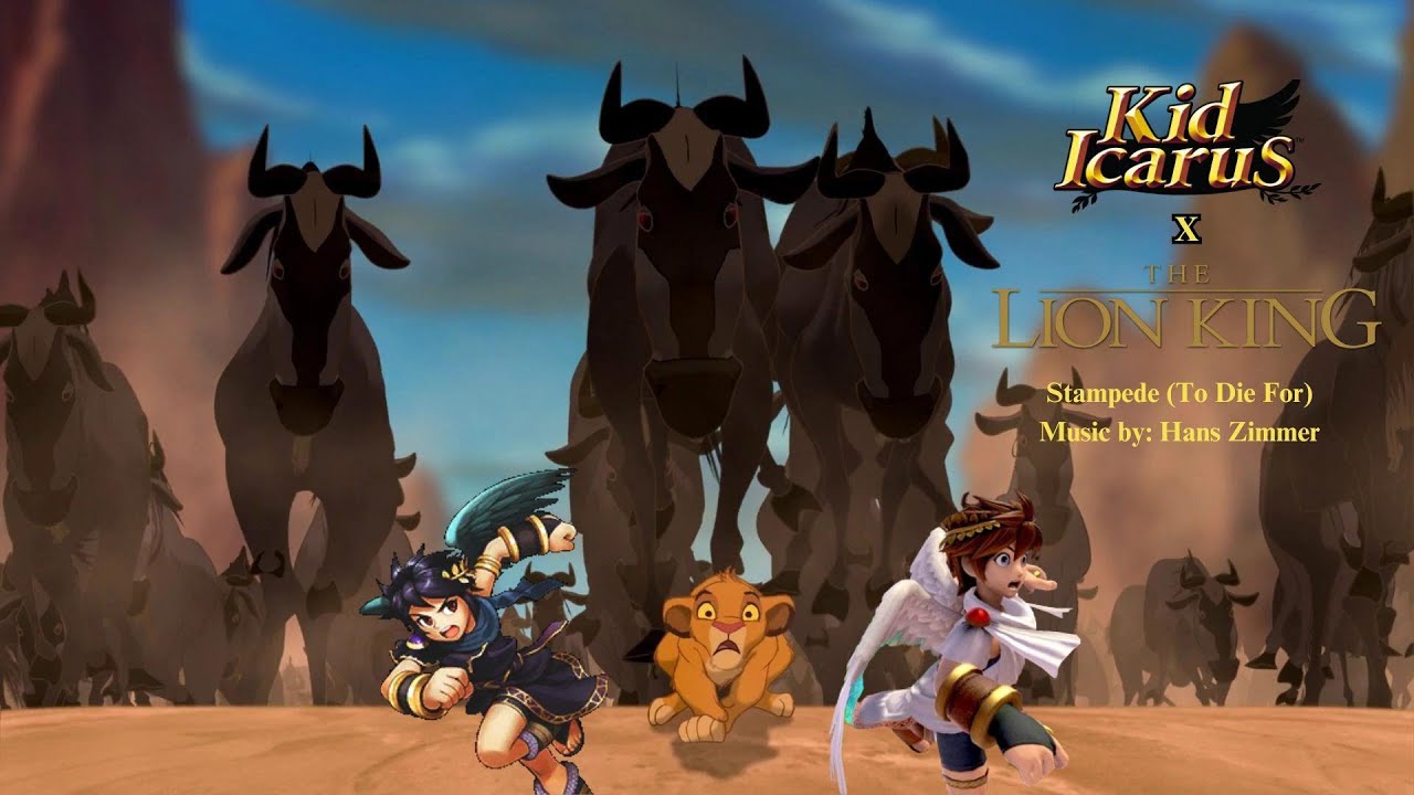 Kid Icarus x The Lion King Stampede Music (Fanmade Mashup) - YouTube
