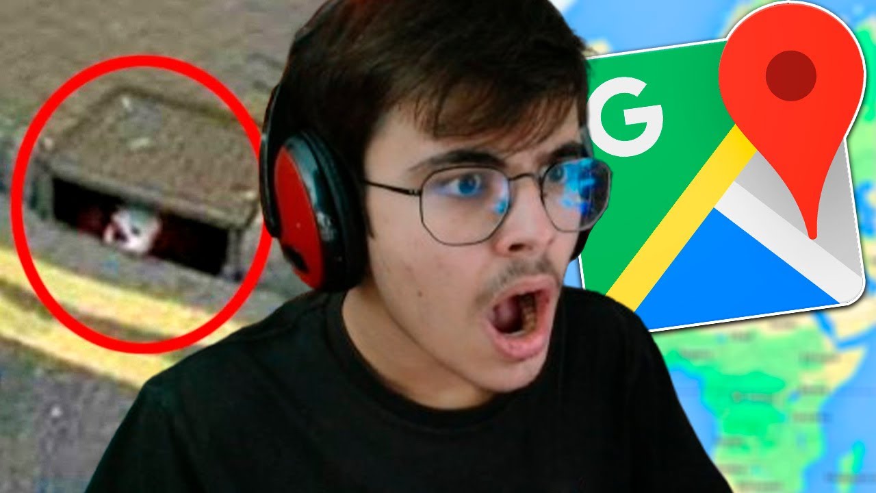 LOCAIS ASSUSTADORES no GOOGLE MAPS ( MUITO MEDO ) - YouTube