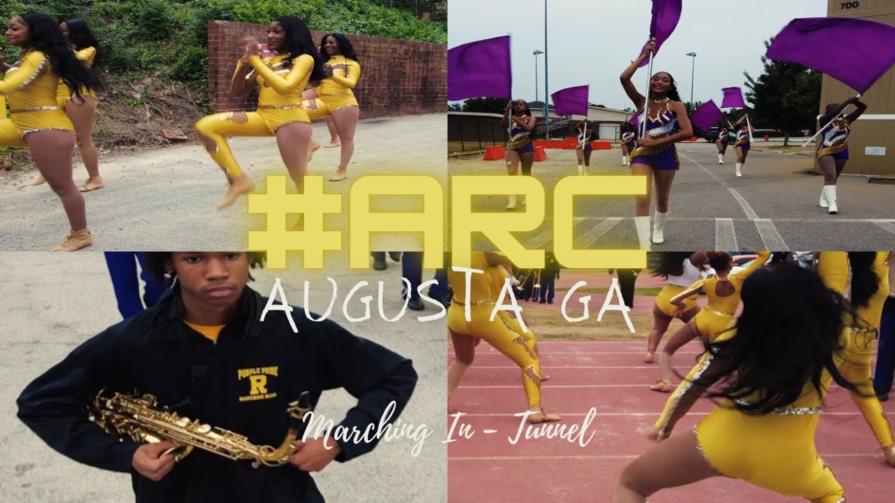 Academy of Richmond County || Purple Pride Marching Band || Marching In ...