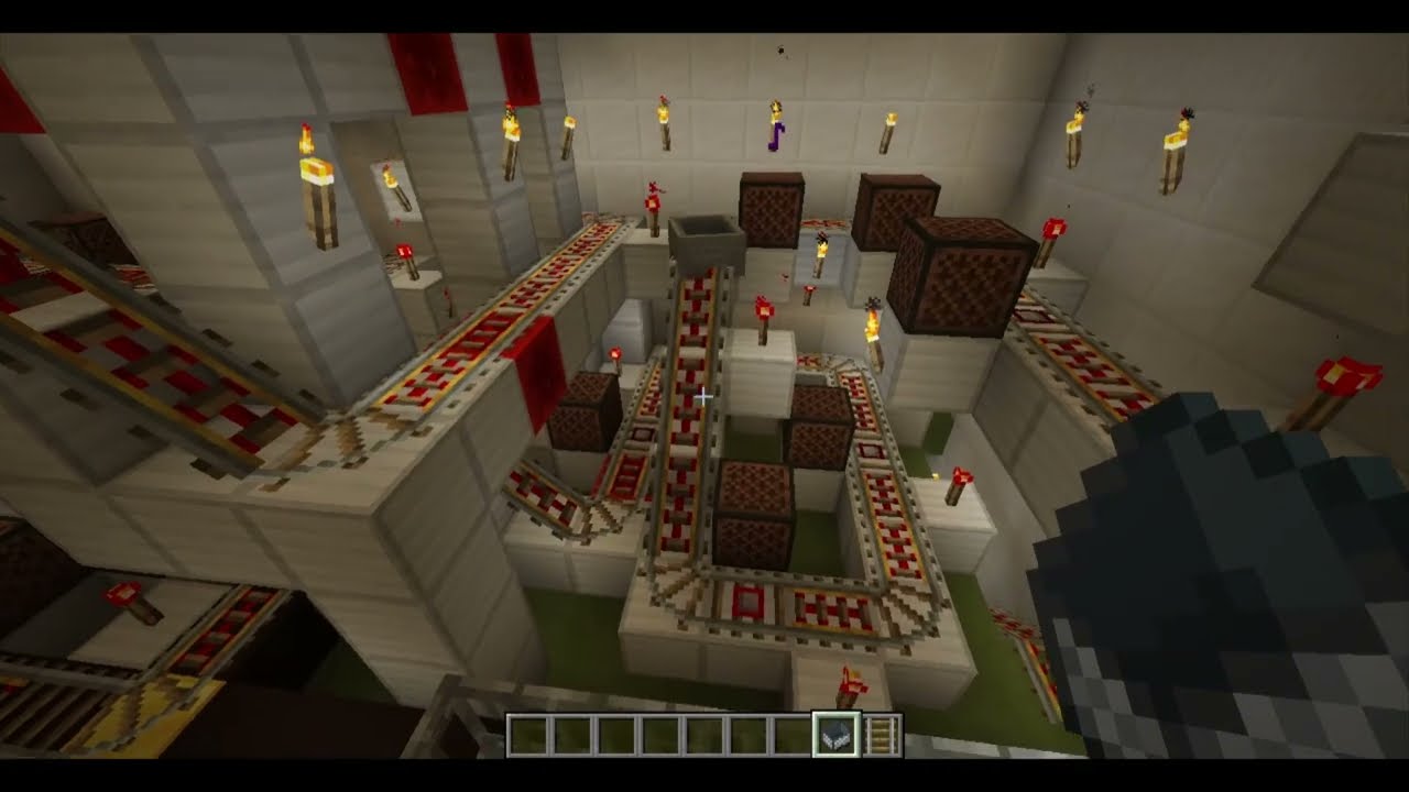 Elizabeth tower chimes in my Minecraft World - YouTube