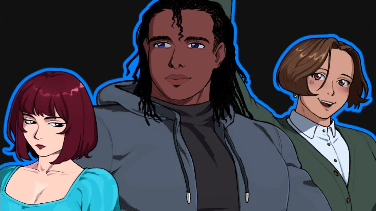 The Trio [OC Art Time-lapse] - YouTube