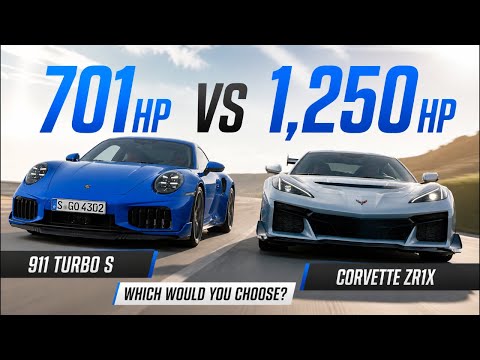 Corvette ZR1X vs Porsche 911 Turbo S Which Would You Choose