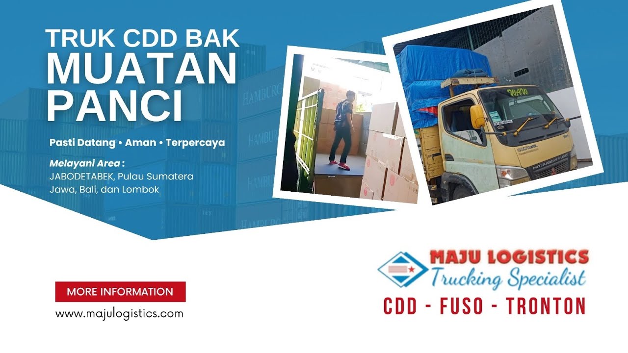 Truk CDD Bak Muatan Panci • - YouTube
