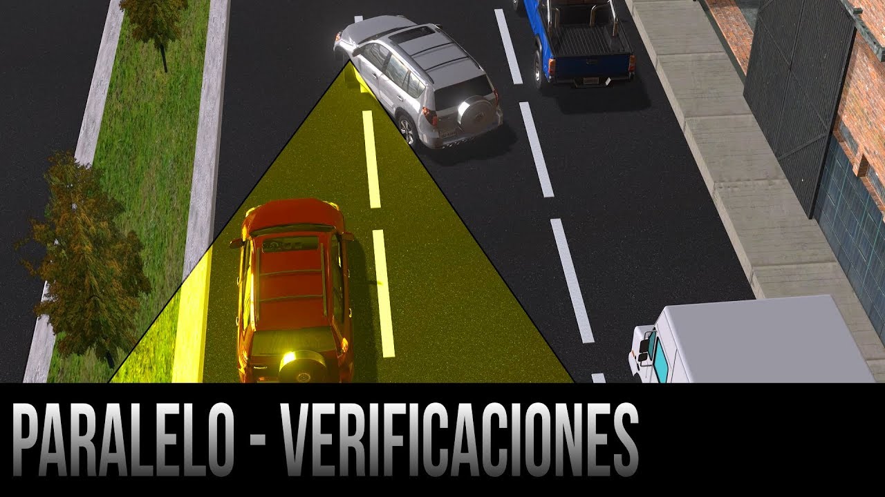 Estacionamiento en paralelo - Verificaciones y pasos de seguridad - YouTube