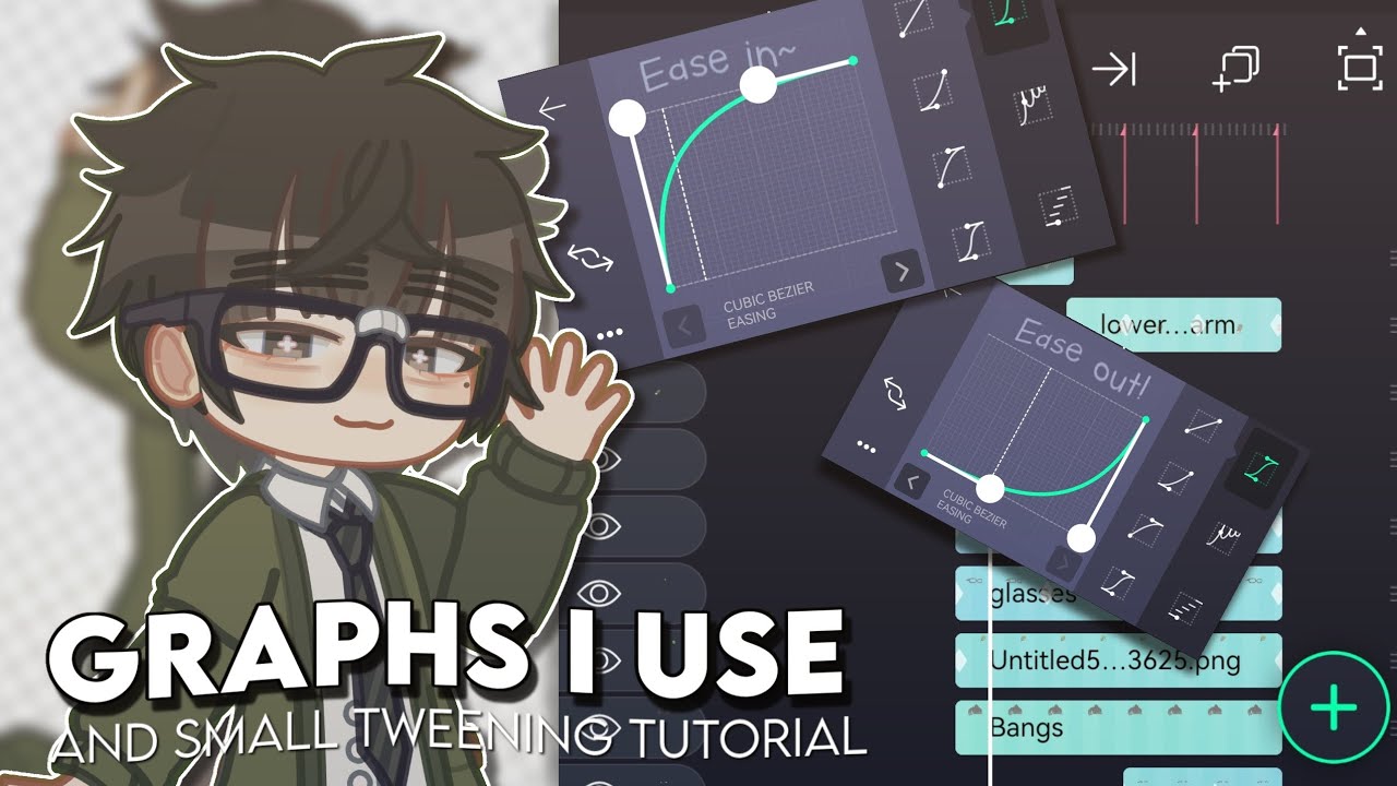 ꒰🍃꒱ HOW i TWEEN in ALIGHT MOTION! • GRAPHS I USE!! • Gachalife2 - YouTube