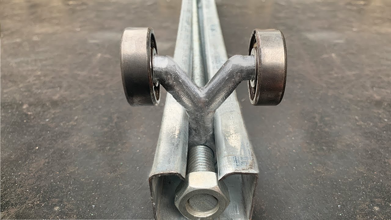 AMAZING!! Creative craftsmen make Metal Vise from old bearings ...