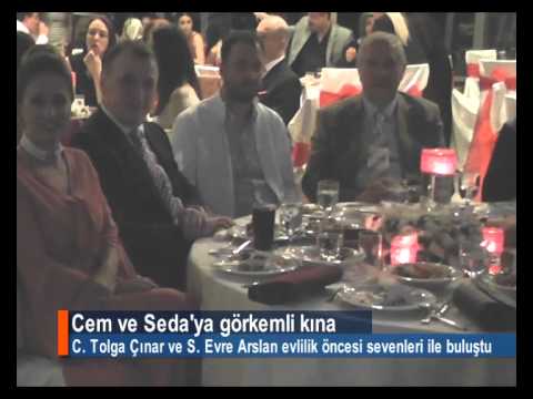 CEM VE SEDA'YA GÖRKEMLİ KINA