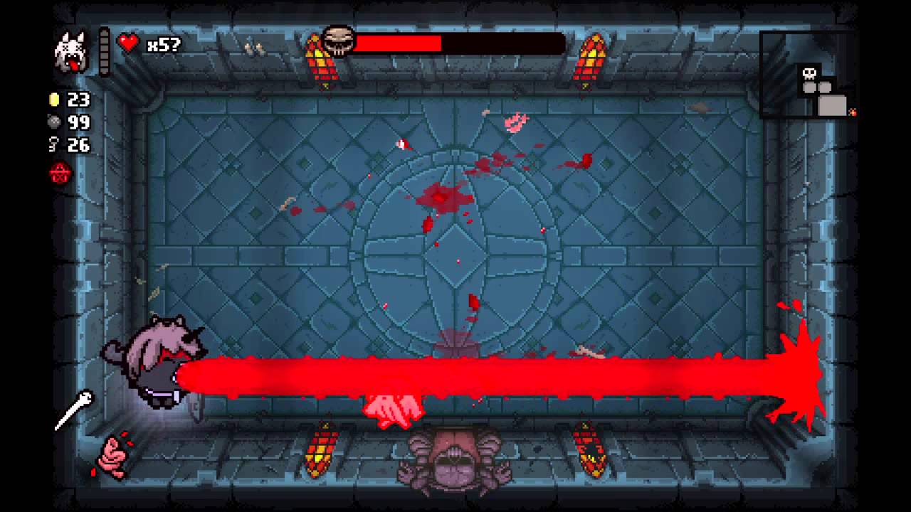 The Binding of Isaac: Rebirth: Azazel + Brimstone = HOLY SHIT - YouTube