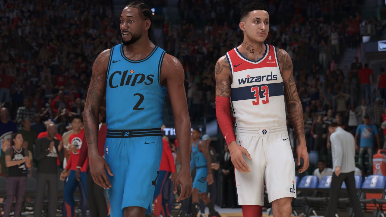 NBA LOS ANGELES CLIPPERS vs WASHINGTON WIZARDS GAMEPLAY PS5 UHD - YouTube