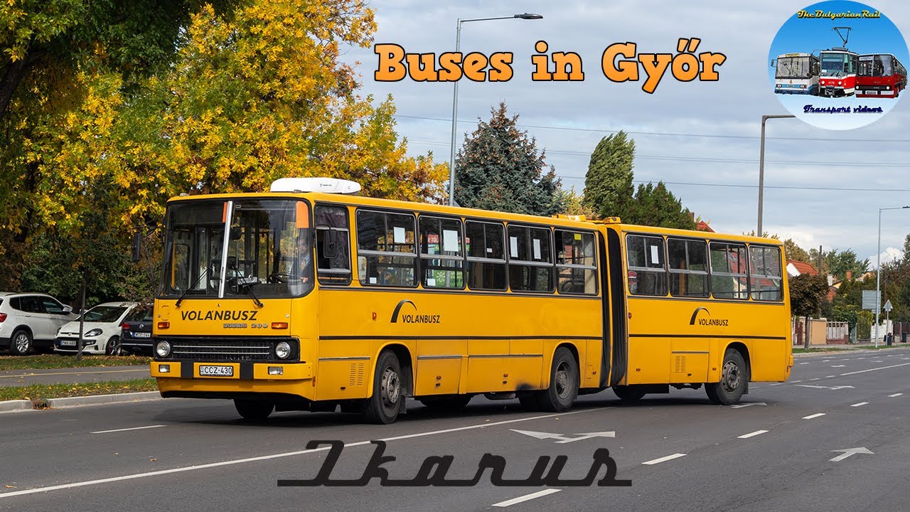 Ikarus buses in Győr 🇭🇺 and ride on Ikarus 280🚌 - YouTube