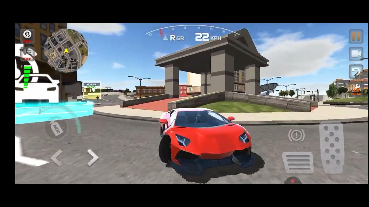 my Lambo drive simulator - YouTube
