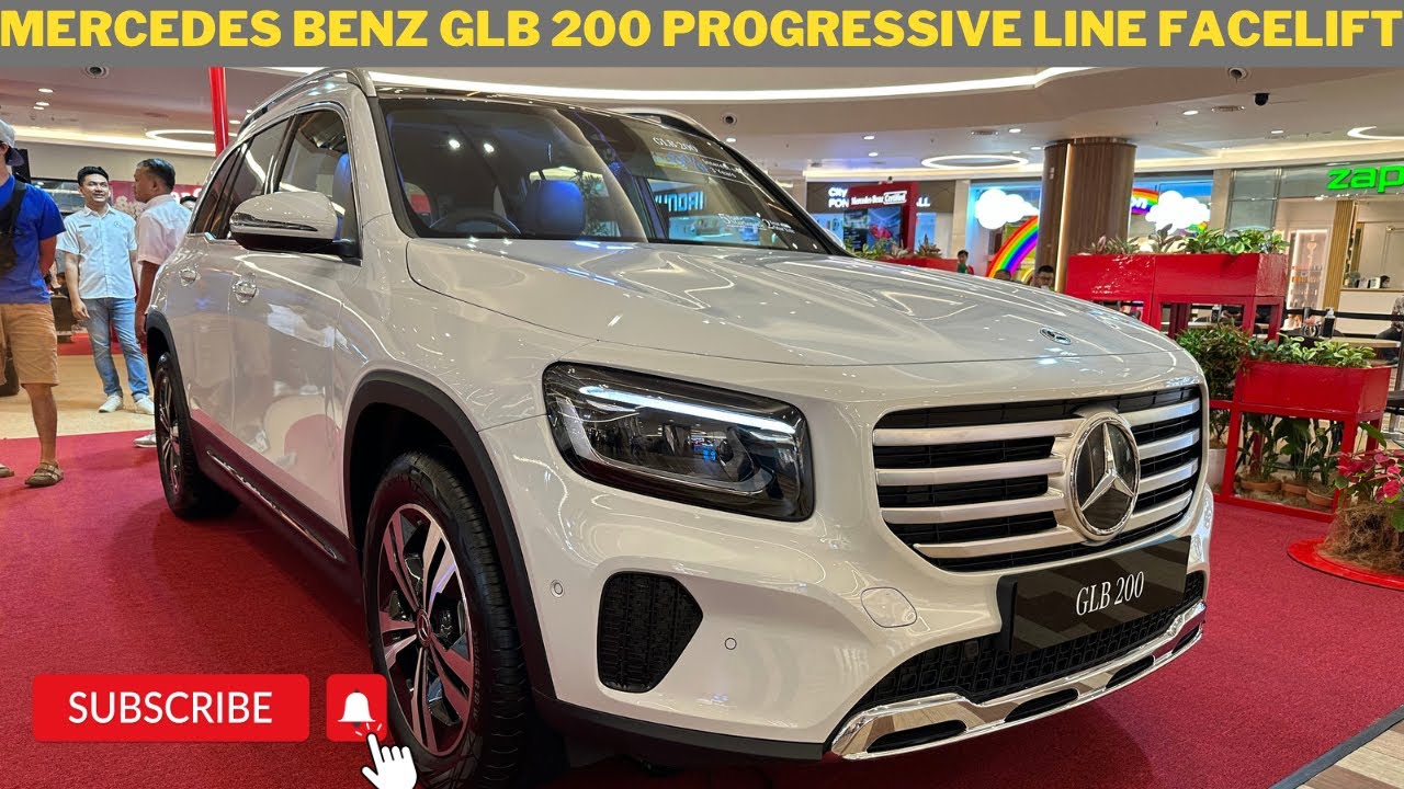 Tampilan GLB 200 Facelift kendaraan 7 seater yang kini lebih menawan ...