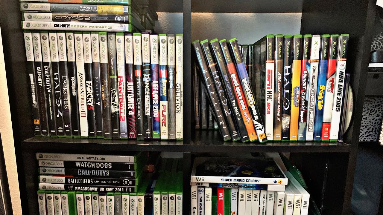 MY ENTIRE VIDEO GAME COLLECTION 2024!!!! - YouTube