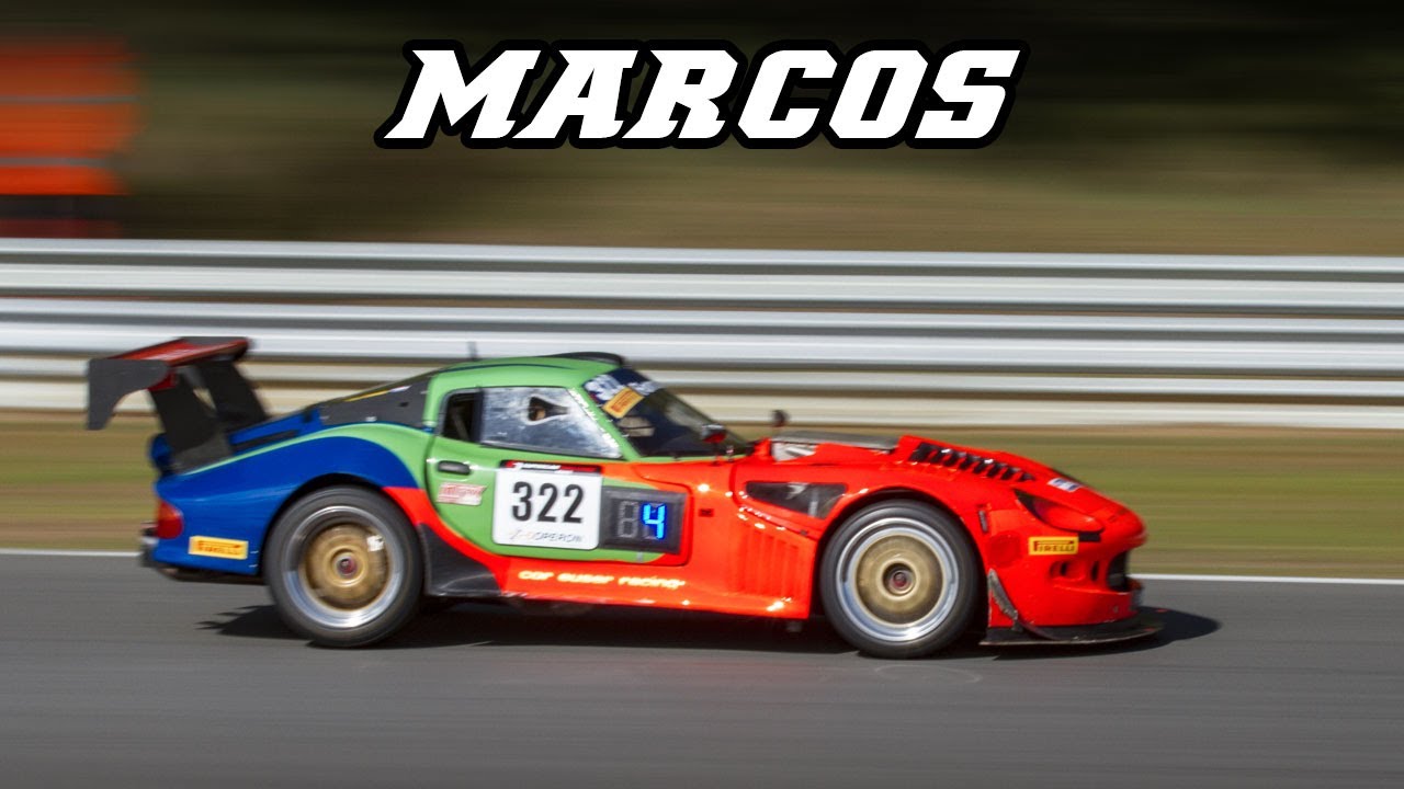 MARCOS LM500 & Mantis GT | Loud V8 fly-by's - YouTube