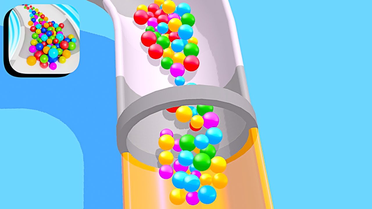 Ball Stack Road - All Levels Gameplay Android,ios (Levels 34-36) - YouTube