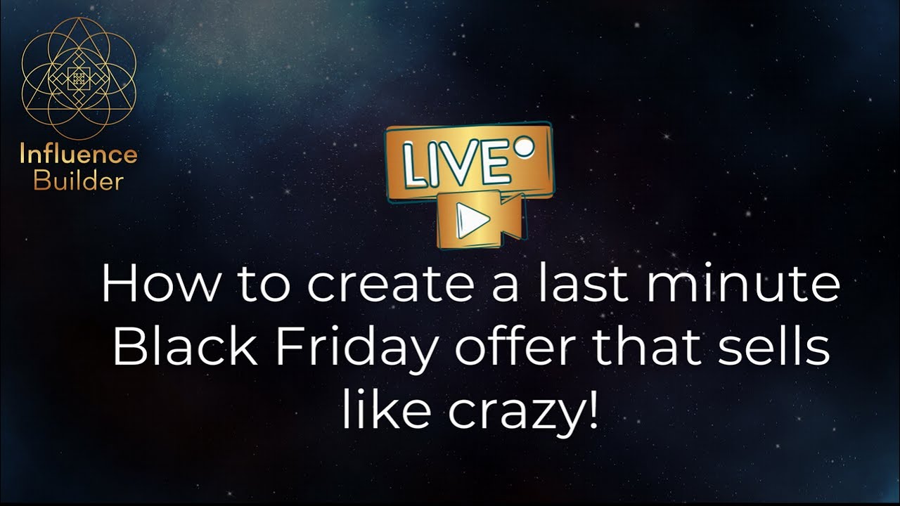 How to create a last minute Black Friday offer that sells like crazy ...