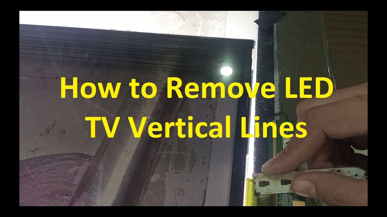 How to Remove LED TV Vertical Bar by Bonding Machine - Arshad ...
