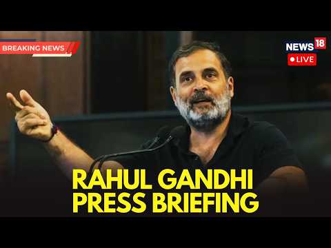 Rahul Gandhi LIVE | Press Conference After Dharmendra Pradhan Quits | LIVE at 6 PM | News18