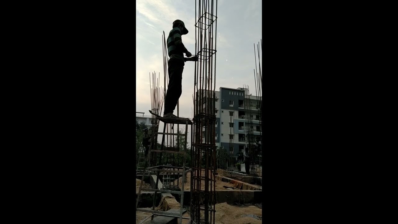 Building Columns Over laping - YouTube