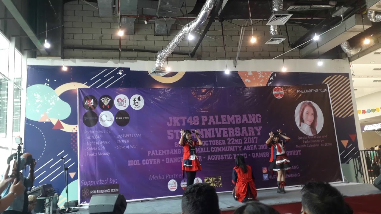 [FANCAM] ACT0048 - Overture + First Rabbit (5th Anniv JKT48 Palembang ...