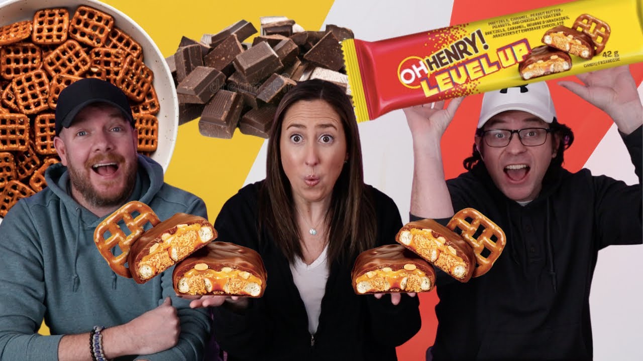 Oh Henry Level Up Chocolate Bar Review | Was It Worth The Trip? - YouTube