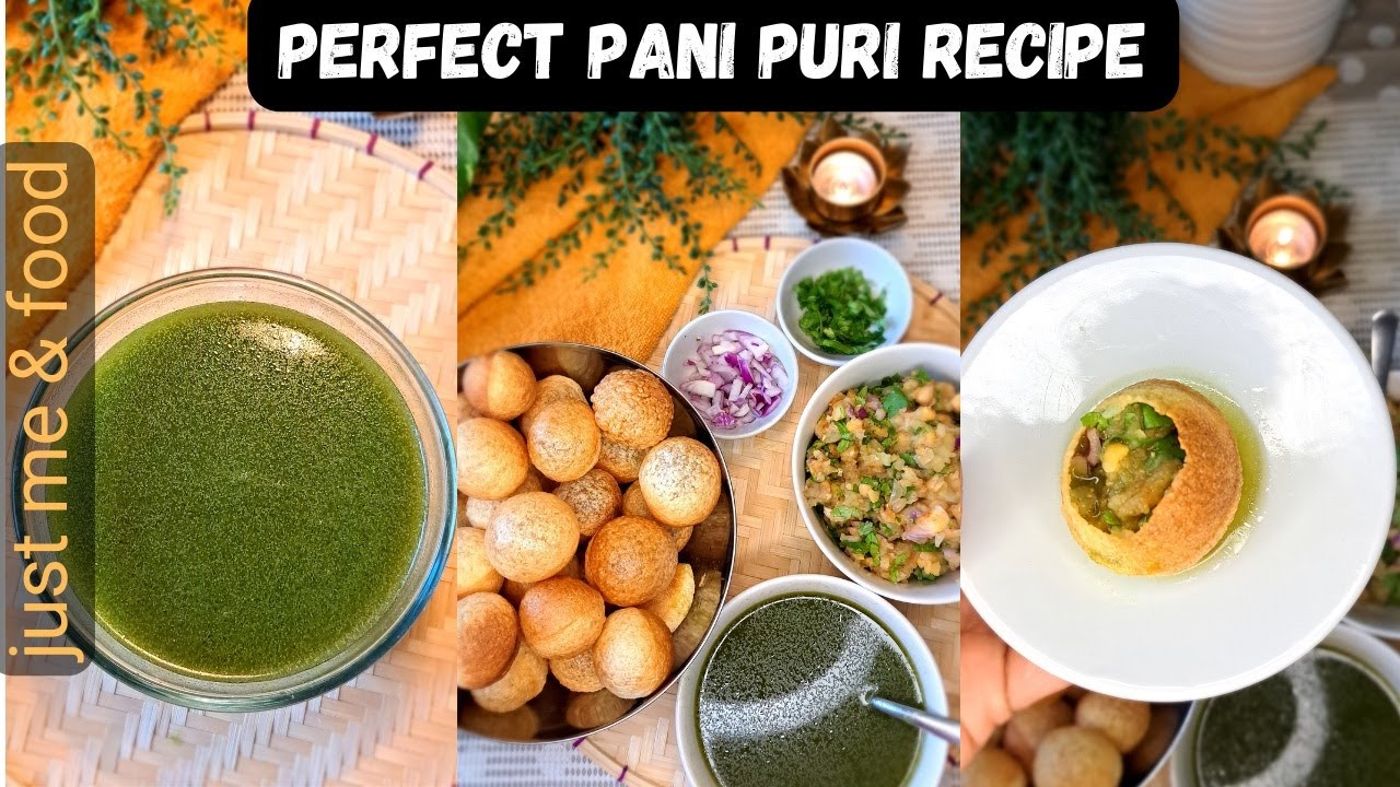 How to Make Perfect Pani Puri at Home | Easy Pani Puri Recipe - YouTube