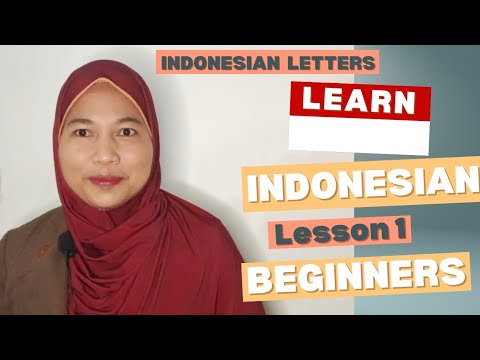 Learn Indonesian Alphabet! Easy Guide for Beginners - Lesson 1 Vowel ...
