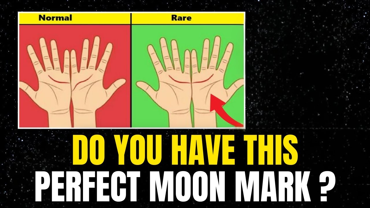 The True Meaning of the Half Moon Mark on the Palm! - YouTube