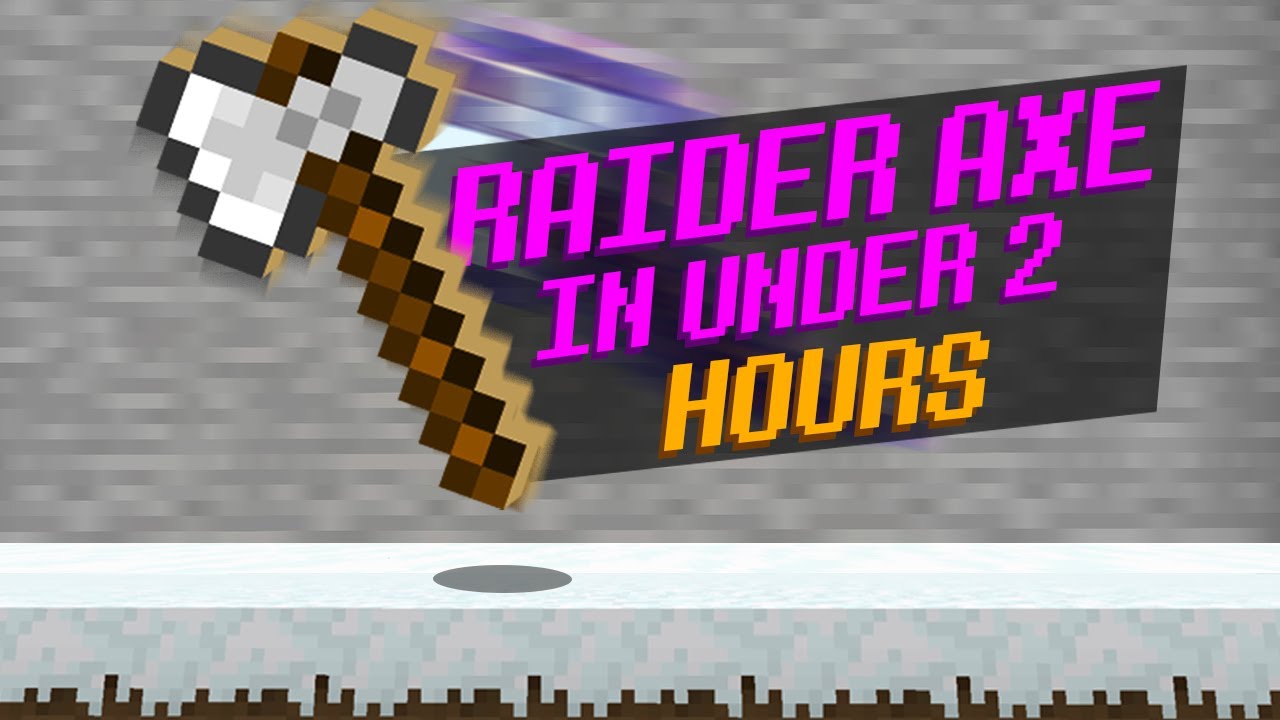 RAIDER'S AXE IN 2 HOURS?? (Ironman Profile) [1] | HYPIXEL SKYBLOCK ...