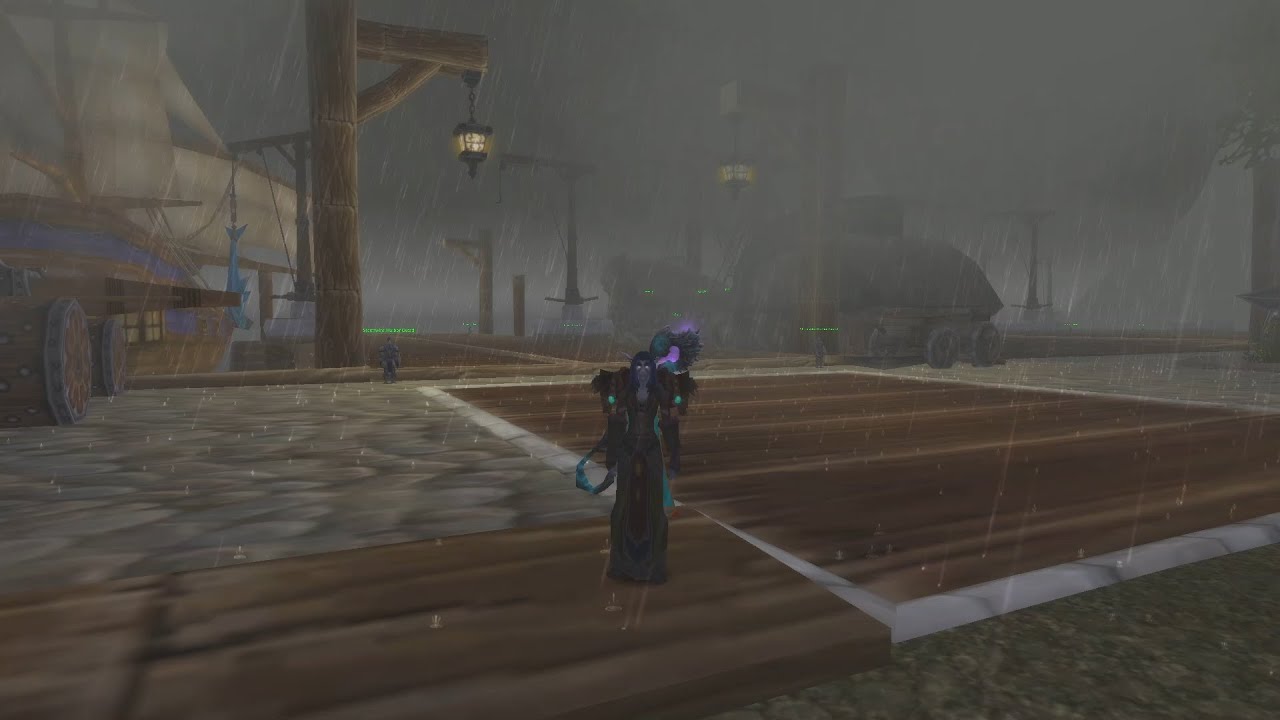 World of Warcraft Ambience - Heavy Rain and Rolling Thunder in ...