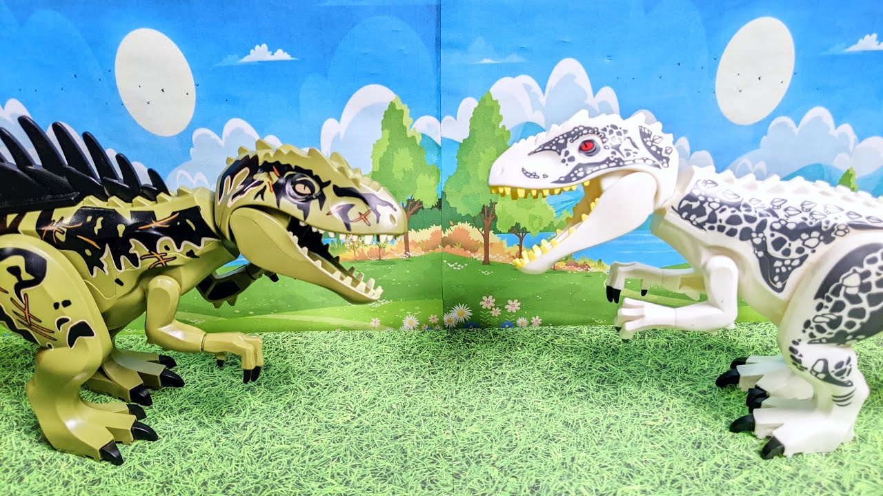 Jurassic World Dominion: Epic Battle of Giganotosaurus vs Indominus Rex ...