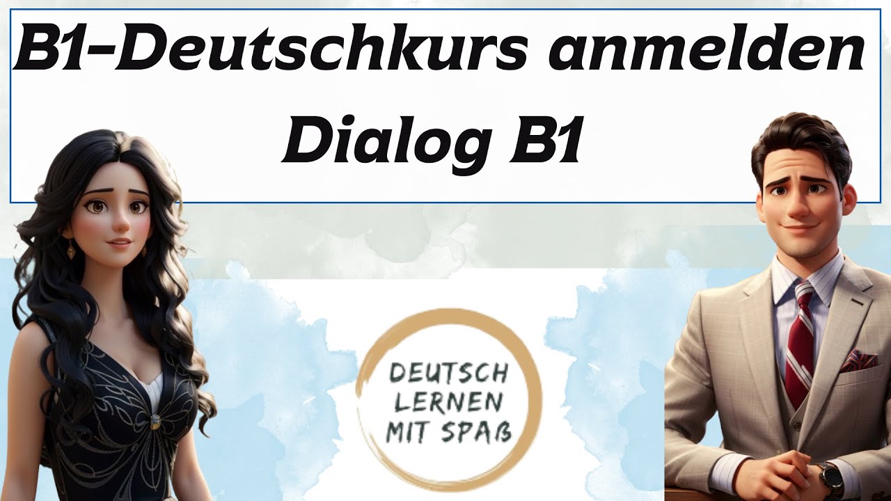 Deutschkurs anmelden Level B1 - YouTube