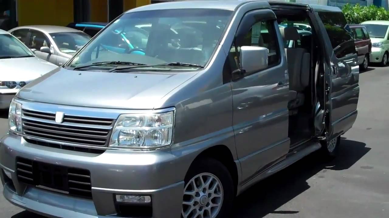 2002 Nissan Elgrand Travelled 8,200 Km For Sale At Rod Milne - YouTube