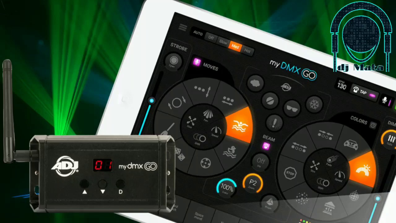 MEJOR Controlador de luces para dj , Mydmx go - YouTube