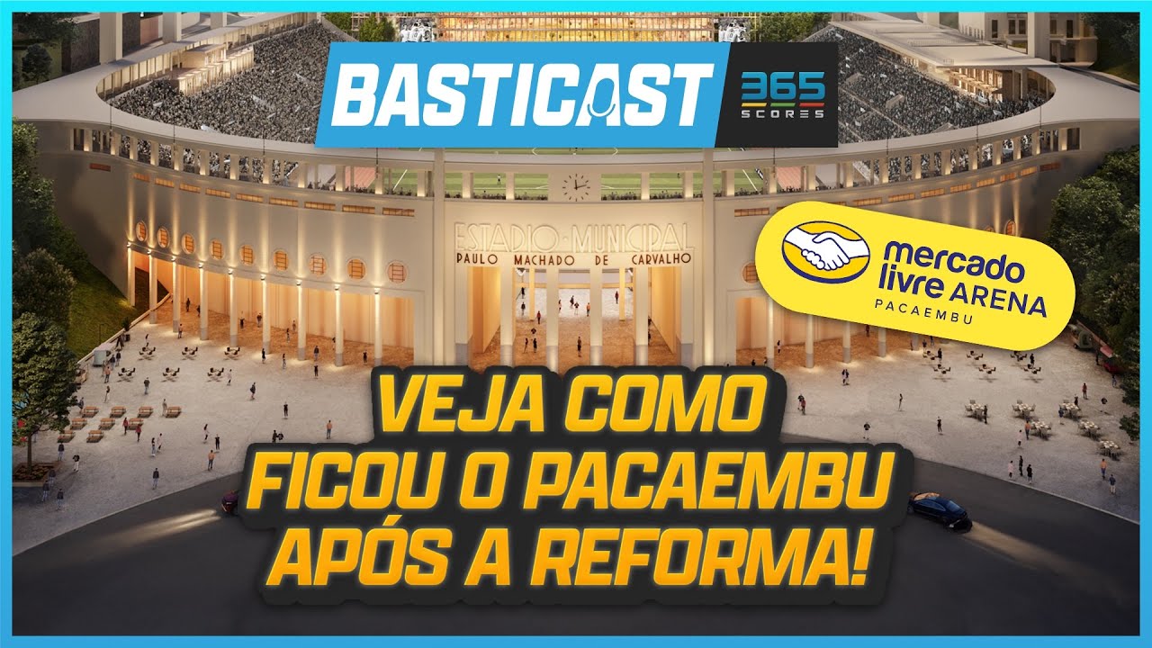 O PACAEMBU VOLTOU | CONFIRA OS BASTIDORES DO MERCADO LIVRE ARENA ...