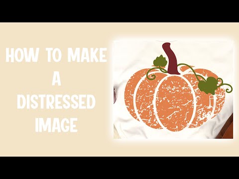 How To Distress A Design In Silhouette Studio