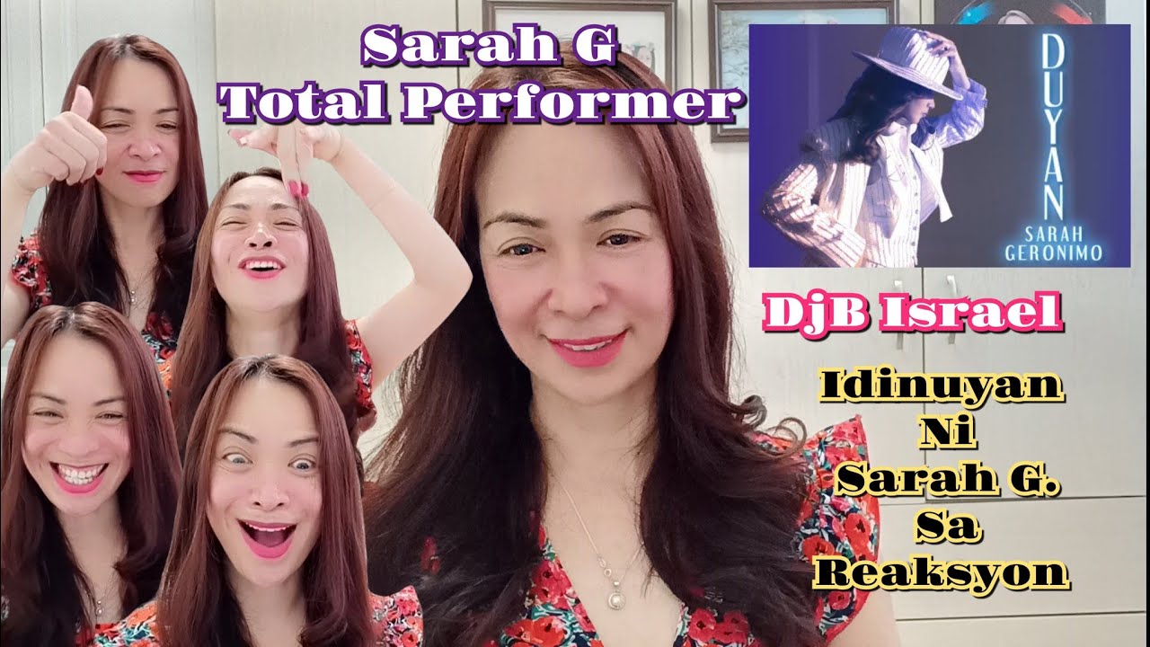Duyan - Sarah Geronimo | DjB Israel Idinuyan Reaction - YouTube