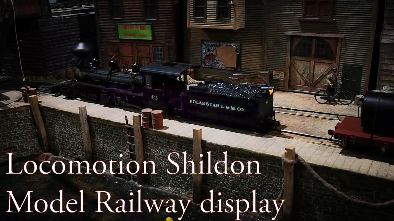 Locomotion Shildon model railway display - YouTube
