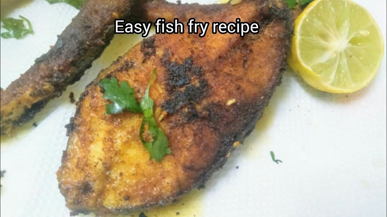 only 3 ingredients masala fish fry recipe# easy fish fry recipe #fish ...